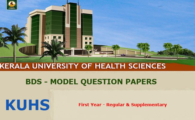 KUHS Final Year BDS Model Question Papers - MixIndia