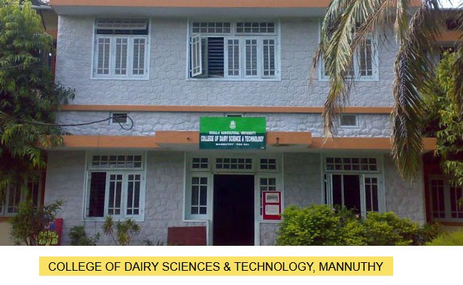 College of Dairy Science and Technology, Thrissur - MixIndia