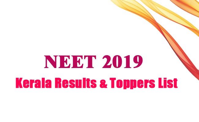 NEET 2019 Kerala Results & Toppers List - MixIndia