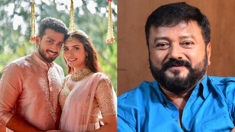 Kalidas Jayaram cried after his father's words. Jayaram with mother on ...