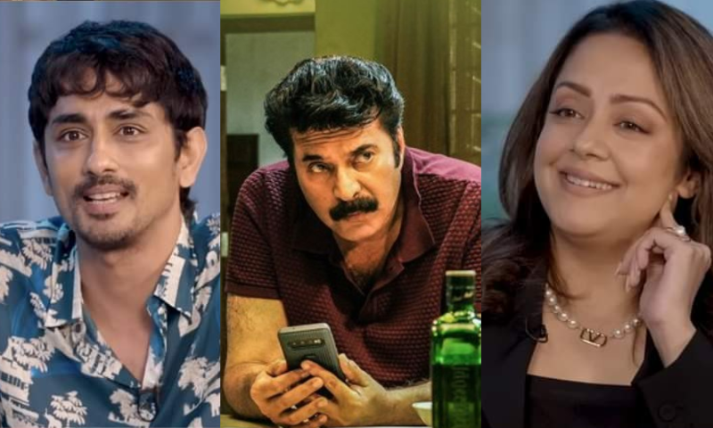 Jyothika says that Mammootty is the real hero, Siddharth says that even ...